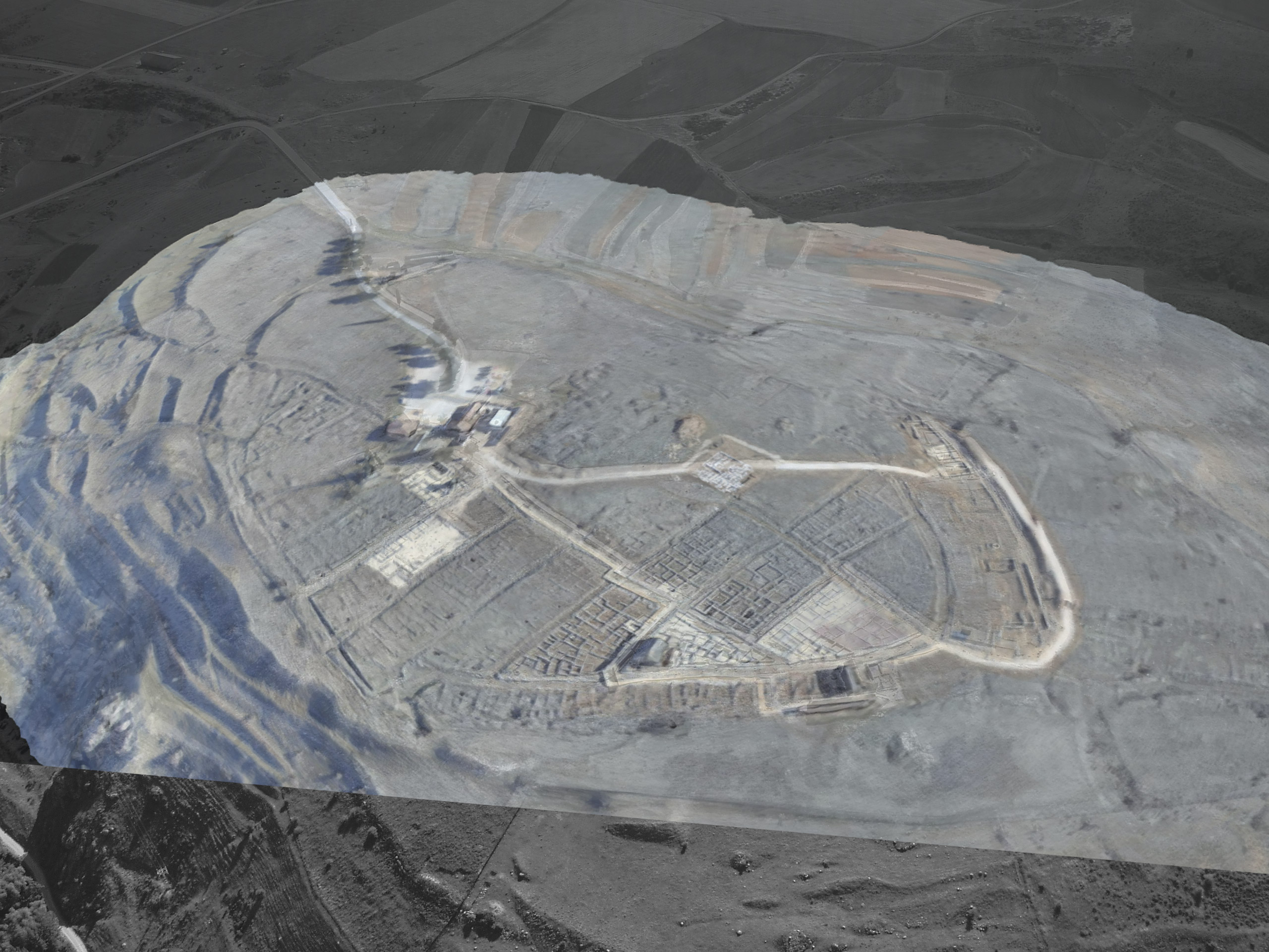 Interactive: Aerial view of Numantia - Numantia: archaeology and history